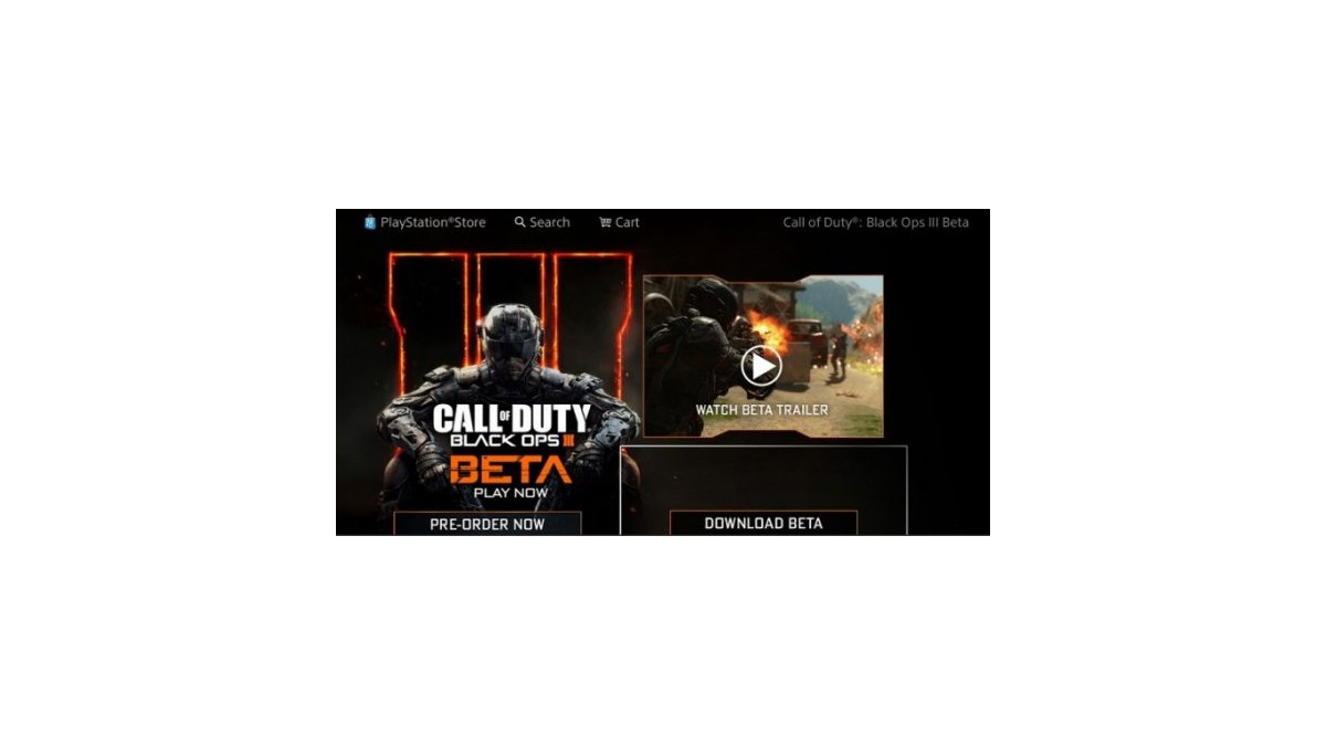 La bêta BO3 ouverte PS4, Xbox One, PC - Millenium