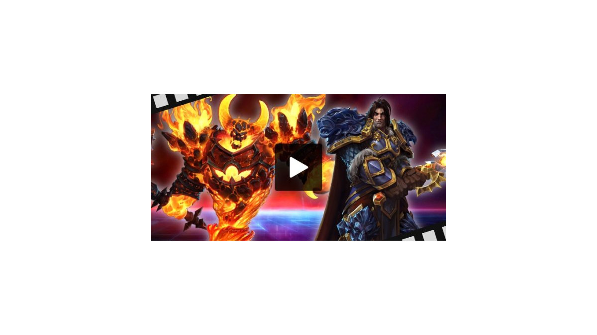 Vidéo HotS - Gameplay Varian et Ragnaros - Millenium