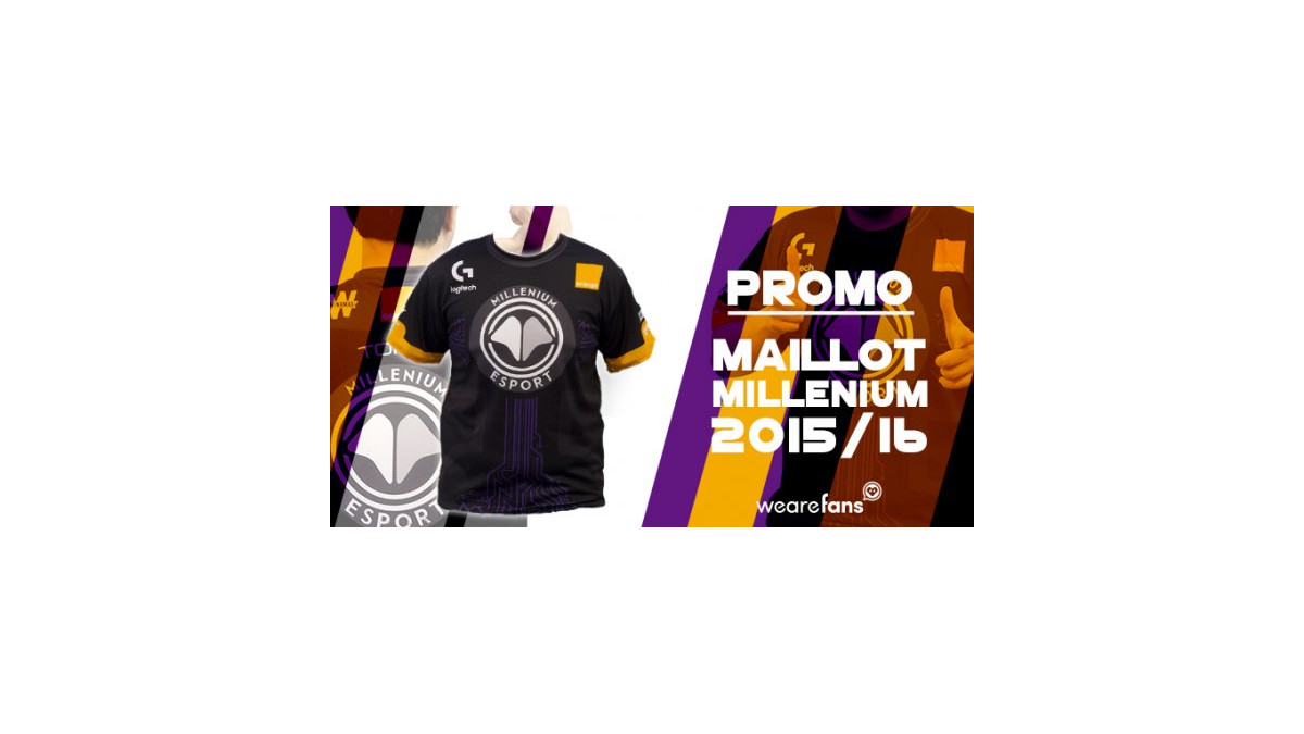 Promotion sur le maillot M 2016 ! - Millenium