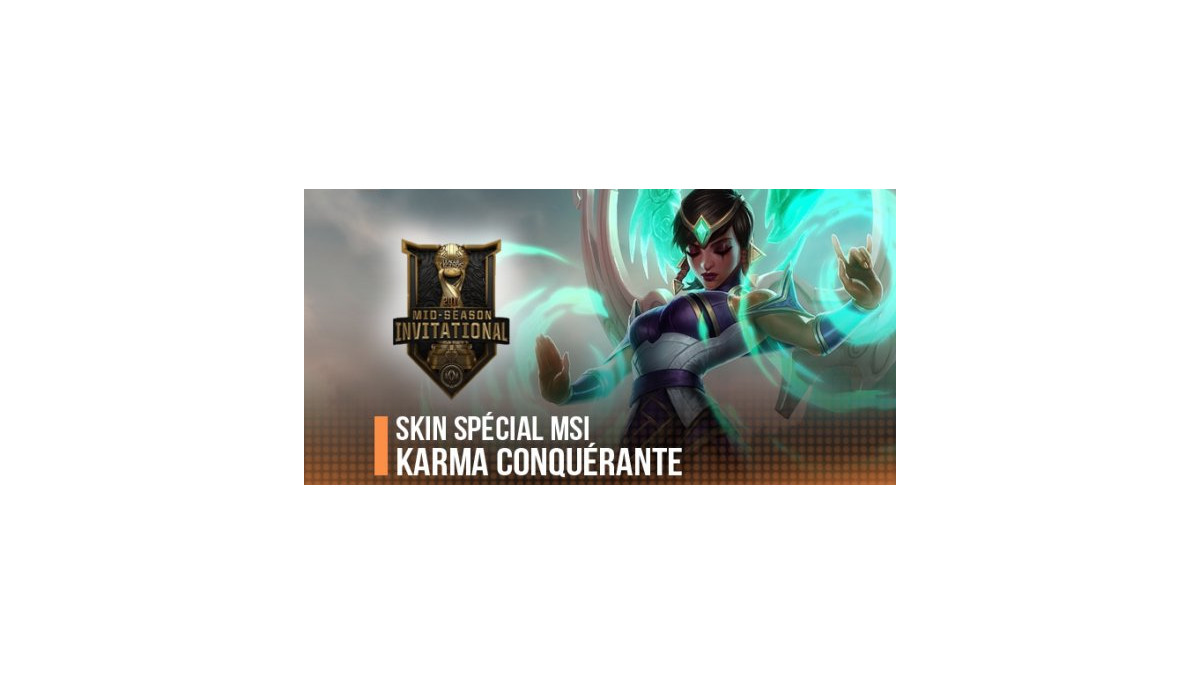 Conqueror Karma skin spécial - Millenium