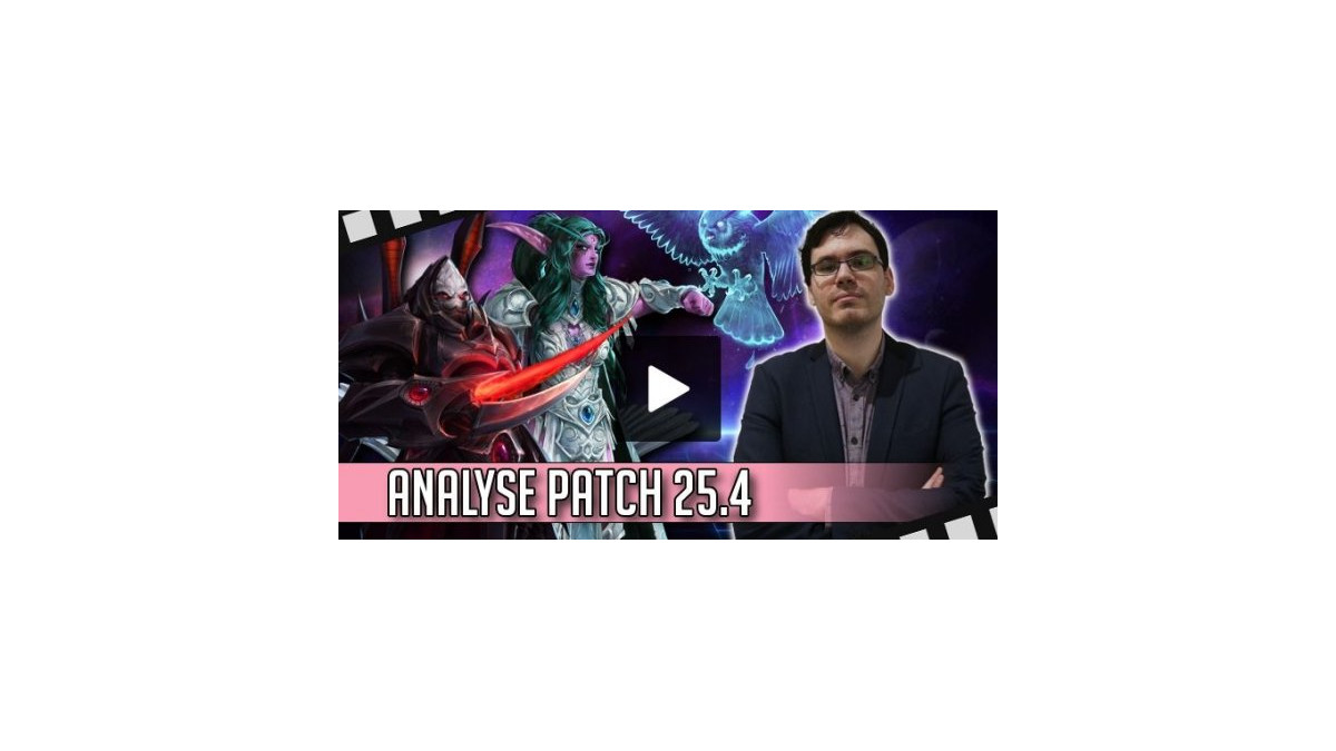HotS Vidéo - Analyse patch 25.4 - Millenium