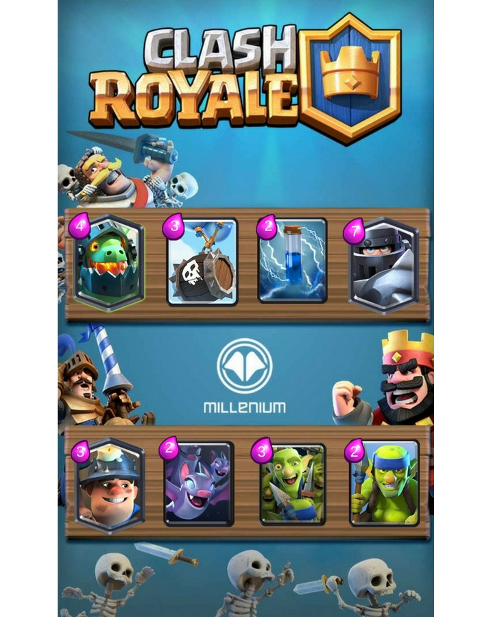 Deck Méga-Chevalier Loupanji - Worlds Clash Royale : les decks Equipe ...
