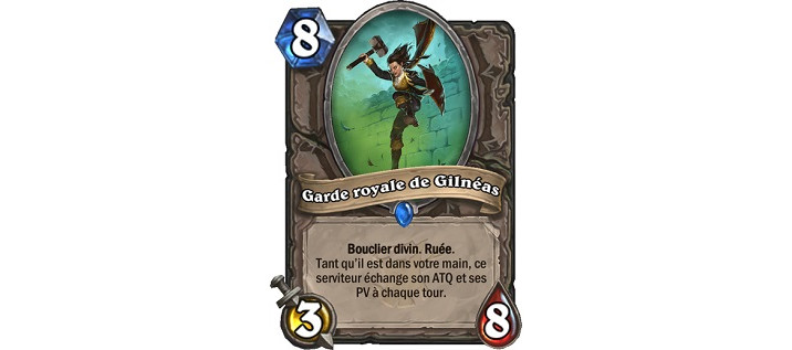 Hearthstone Bois Maudit : Garde royale de Gilnéas (Gilnean Royal Guard ...