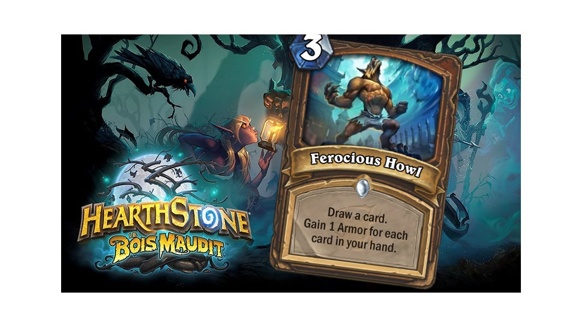 Hearthstone Bois Maudit : Hurlement féroce (Ferocious Howl) - Millenium