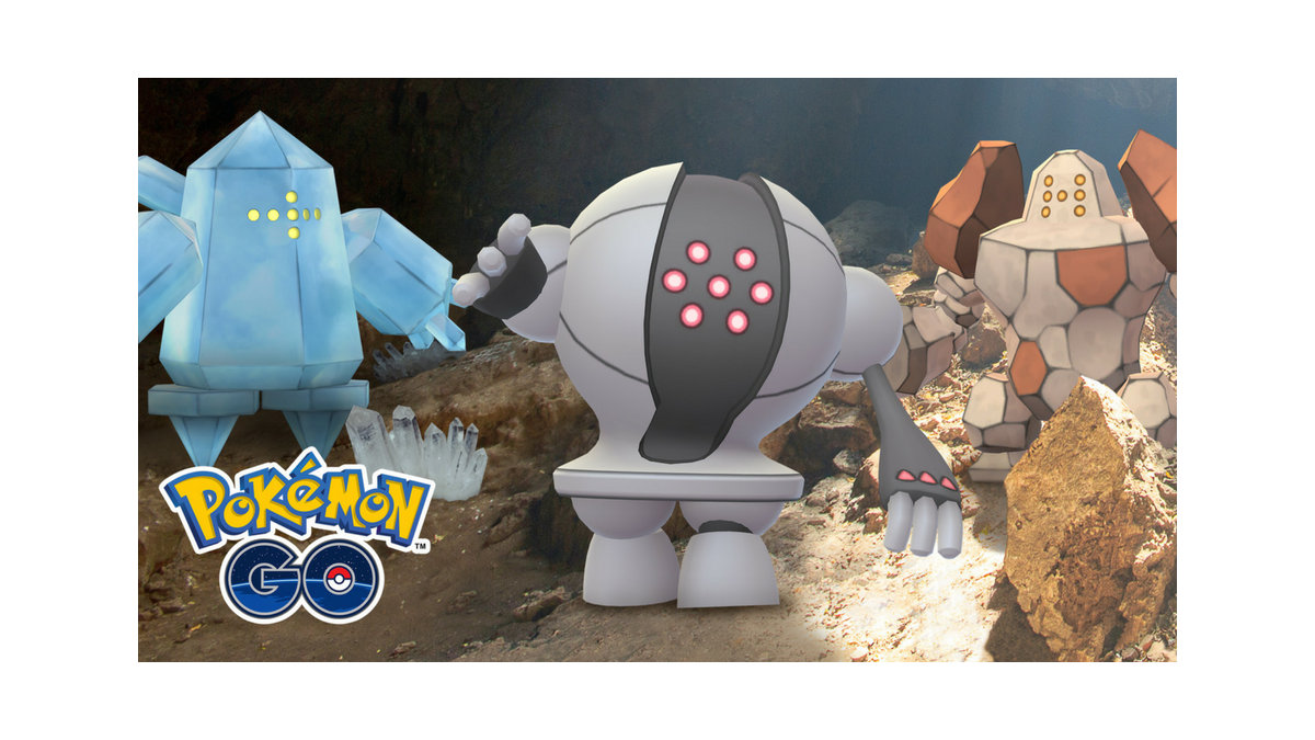 Pokémon GO : Regirock, Regice et Registeel en Raid - Millenium