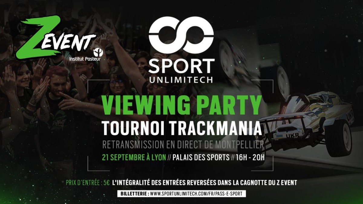 Z event 2019 : Billetterie, prix, un tournoi trackmania & une viewing ...