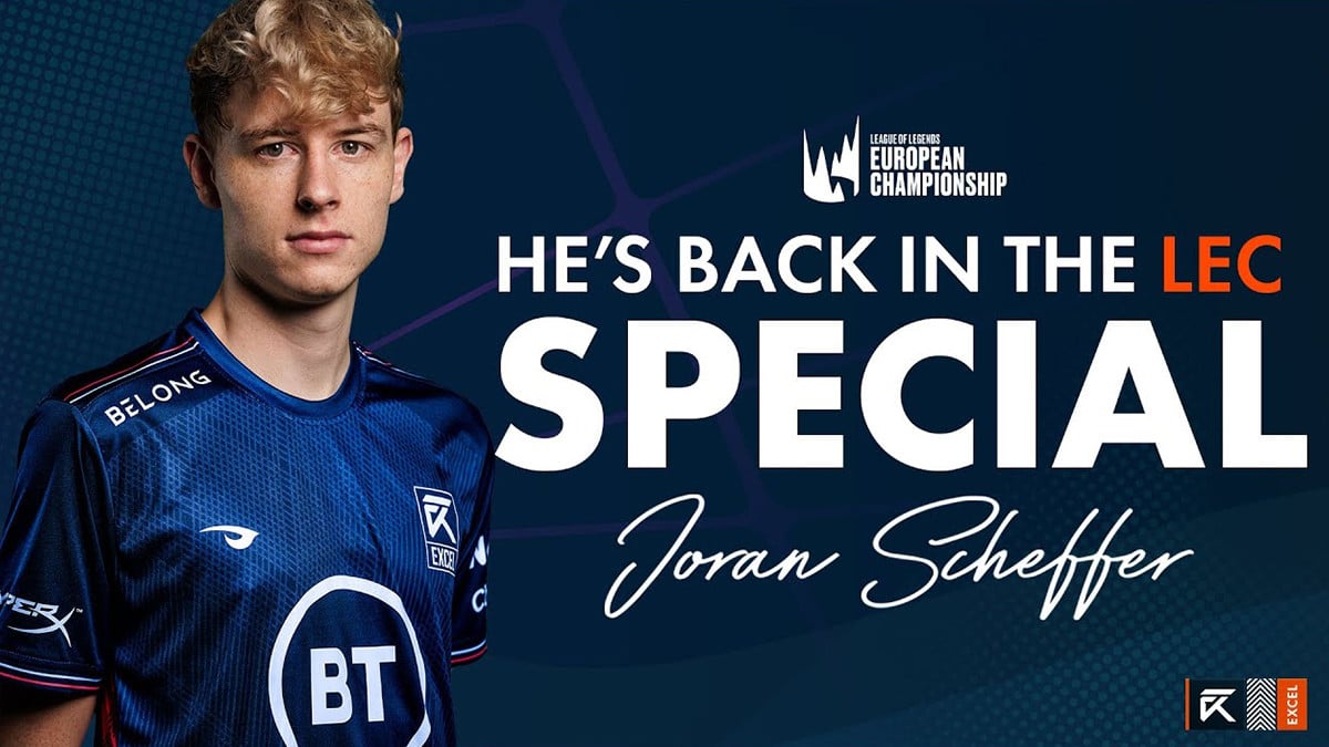 LoL - Mercato LEC : Special sera le mid-laner d'Excel Esports pour le ...