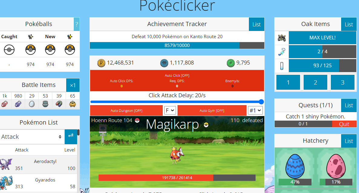 Autoclicker Pokeclicker : Lequel choisir et comment l'installer pour farmer facilement ? - Millenium