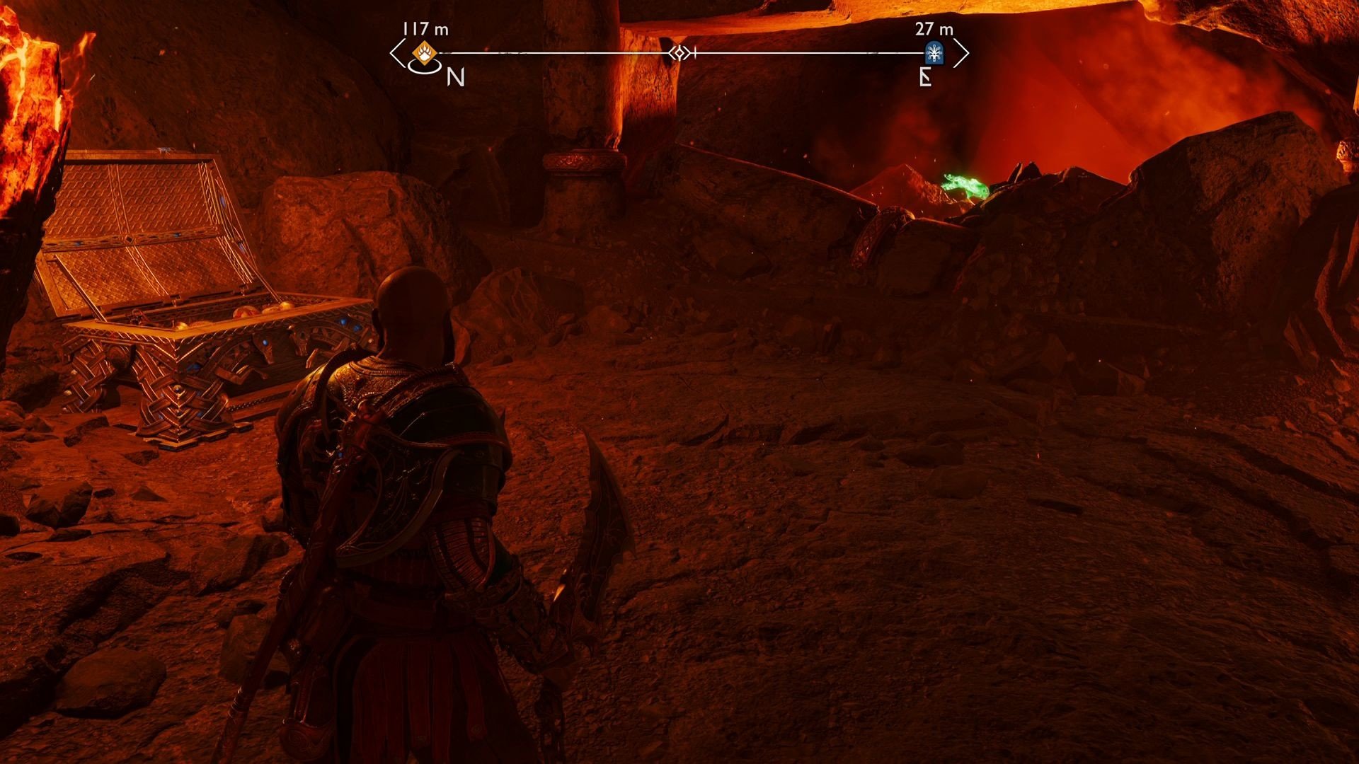 Corbeaux d'Odin God of War Ragnarok, Muspelheim : Forge de Surt ...