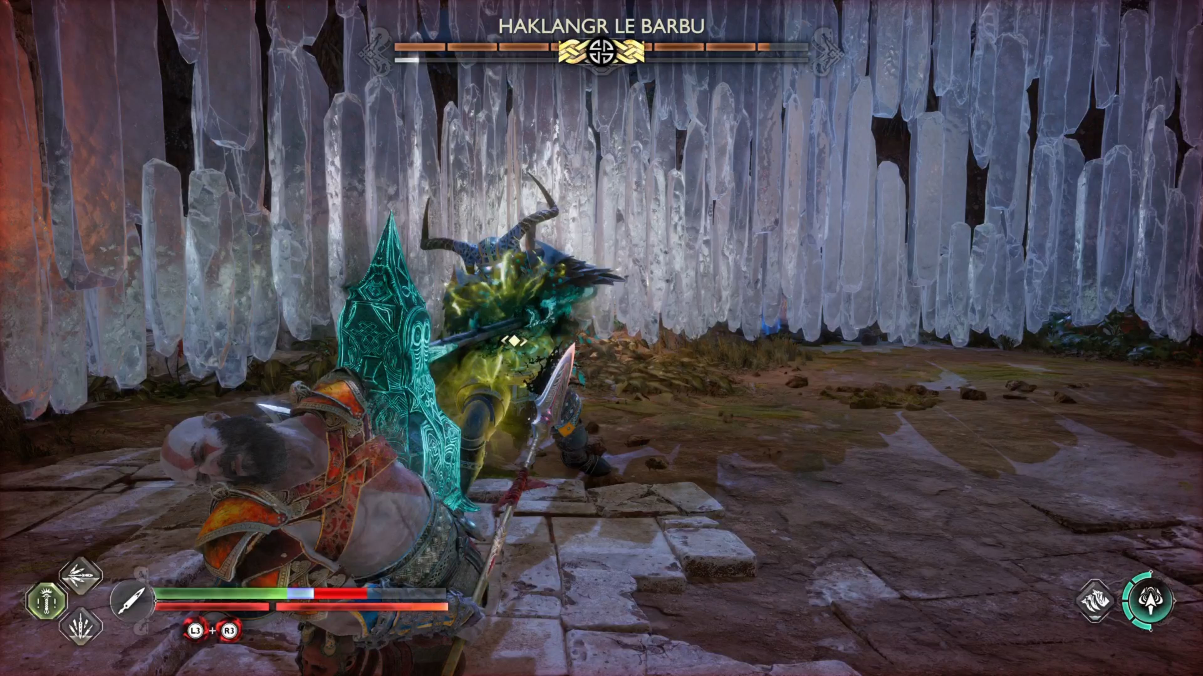 Haklangr le barbu God of War Ragnarok : Comment battre le berserker du ...