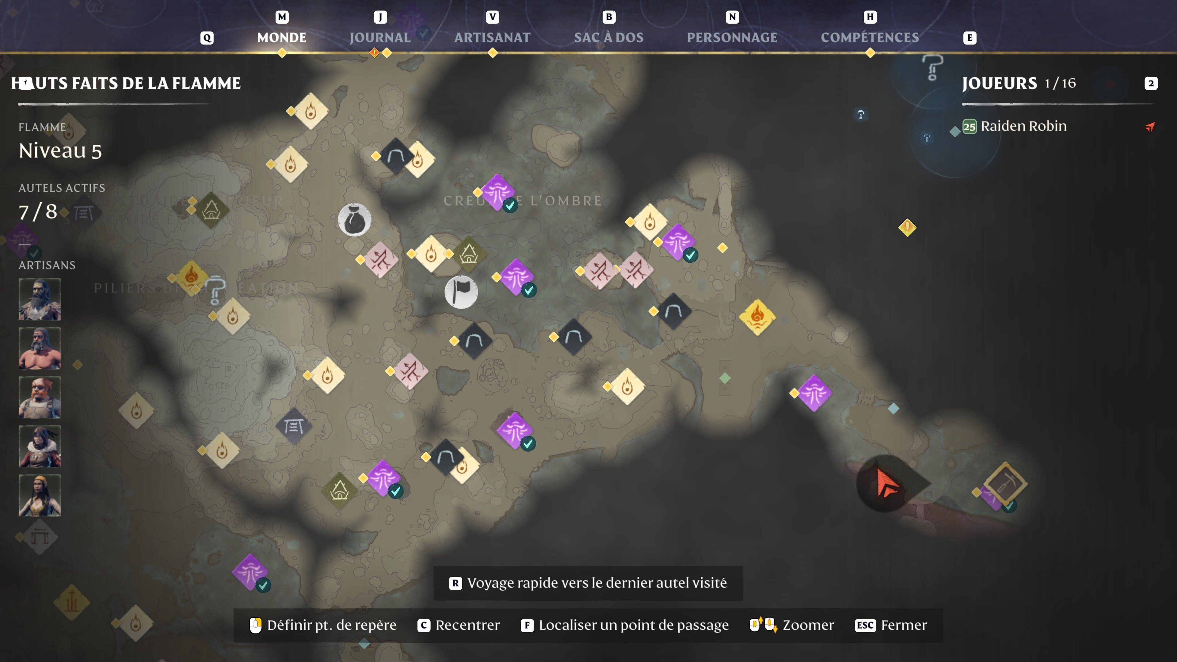 Minerai de fer Enshrouded : Où en trouver sur la carte ? - Millenium