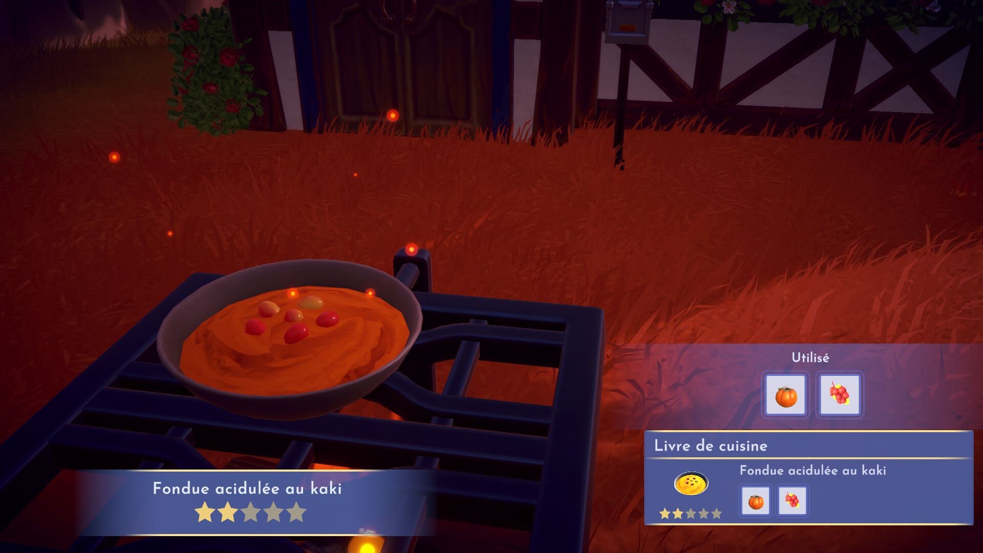 Merida Disney Dreamlight Valley : Bernard-l'hermite, Fondue acidulée ...