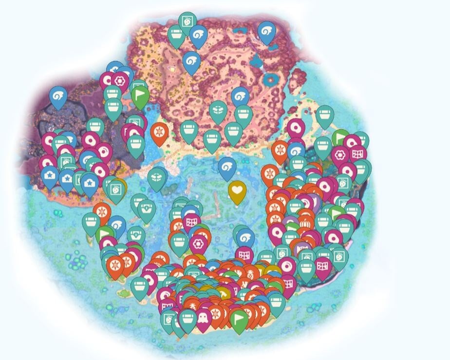 Carte interactive Hello Kitty Island Adventure : Gudetama, caoutchouc ...