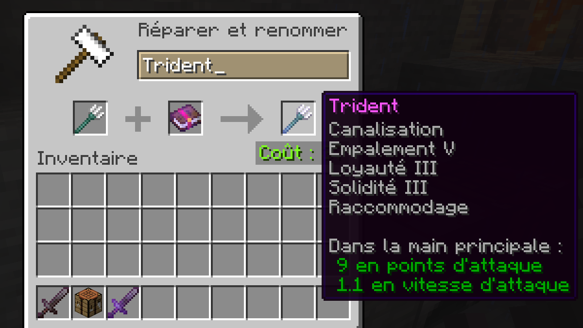 Trident Minecraft : Comment en trouver un et à quoi sert-il ? - Millenium