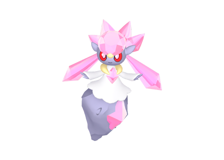 Diancie - Pokedex Pokemon GO - Millenium