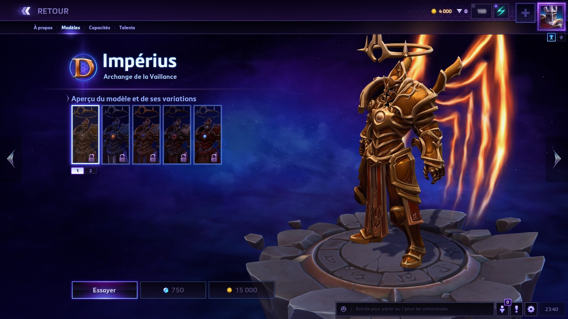 Impérius - Skins - Guides Héros HOTS - Millenium