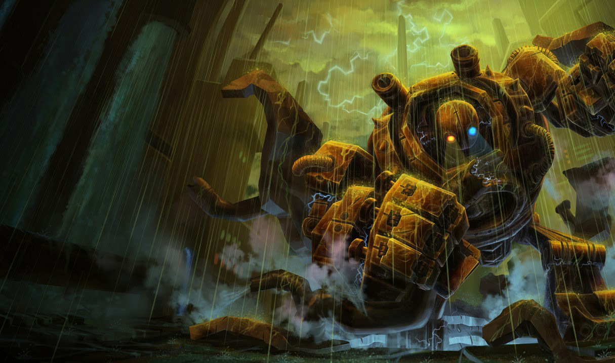 Blitzcrank - Skins - Champions League of Legends - Millenium