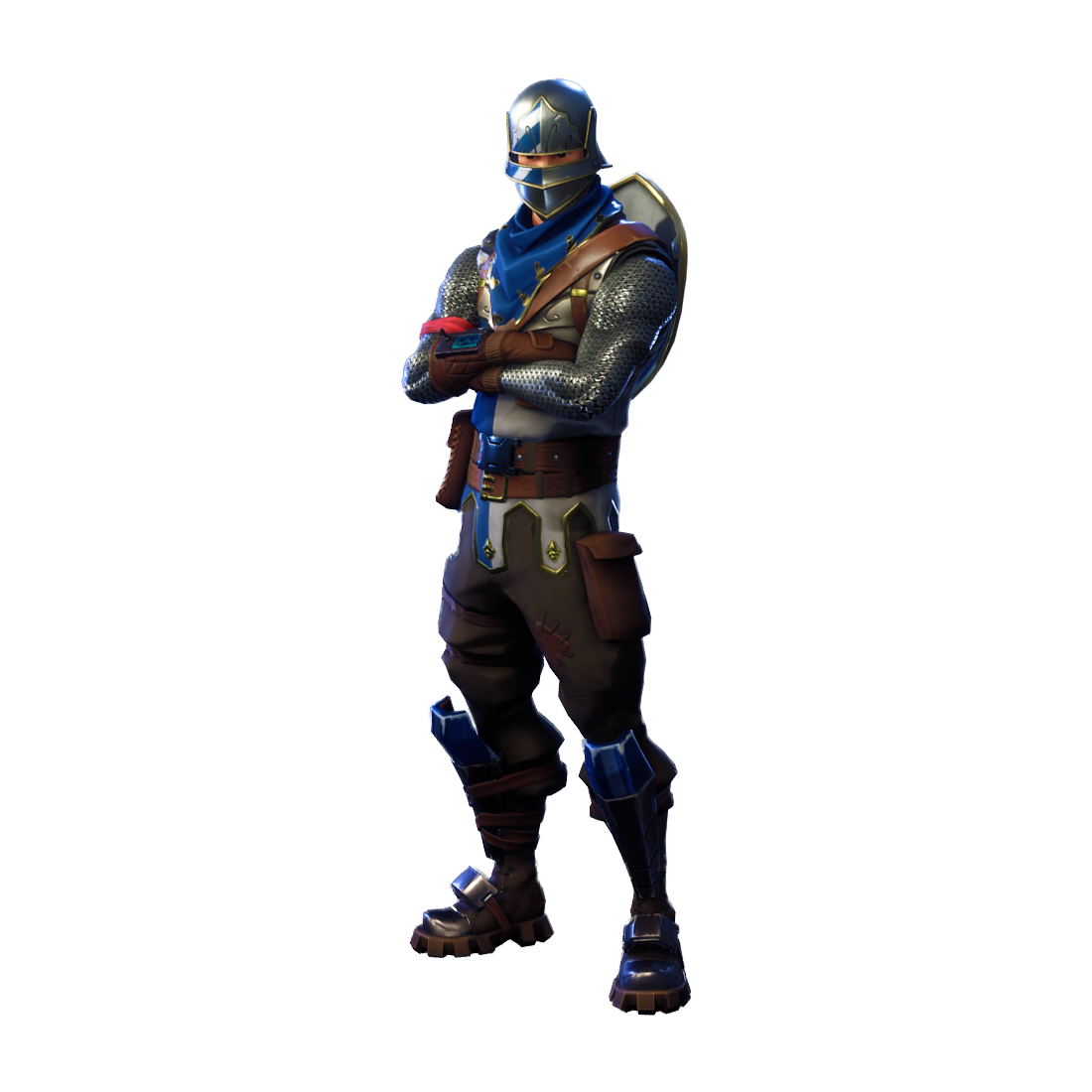 Écuyer bleu - Fortnite : skins, planeurs, pioches et emotes - Millenium