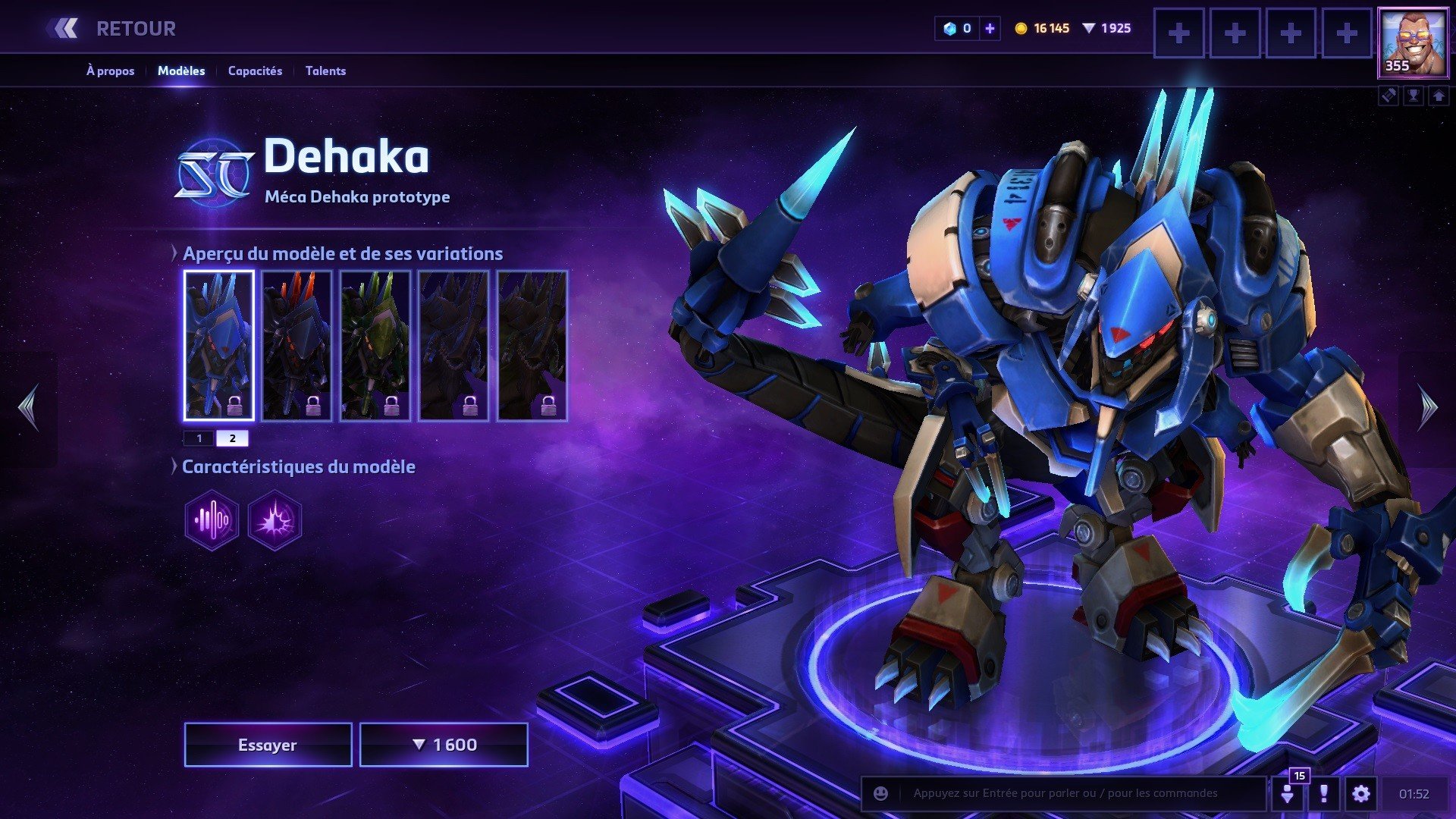 Dehaka - Skins - Guides Héros HOTS - Millenium