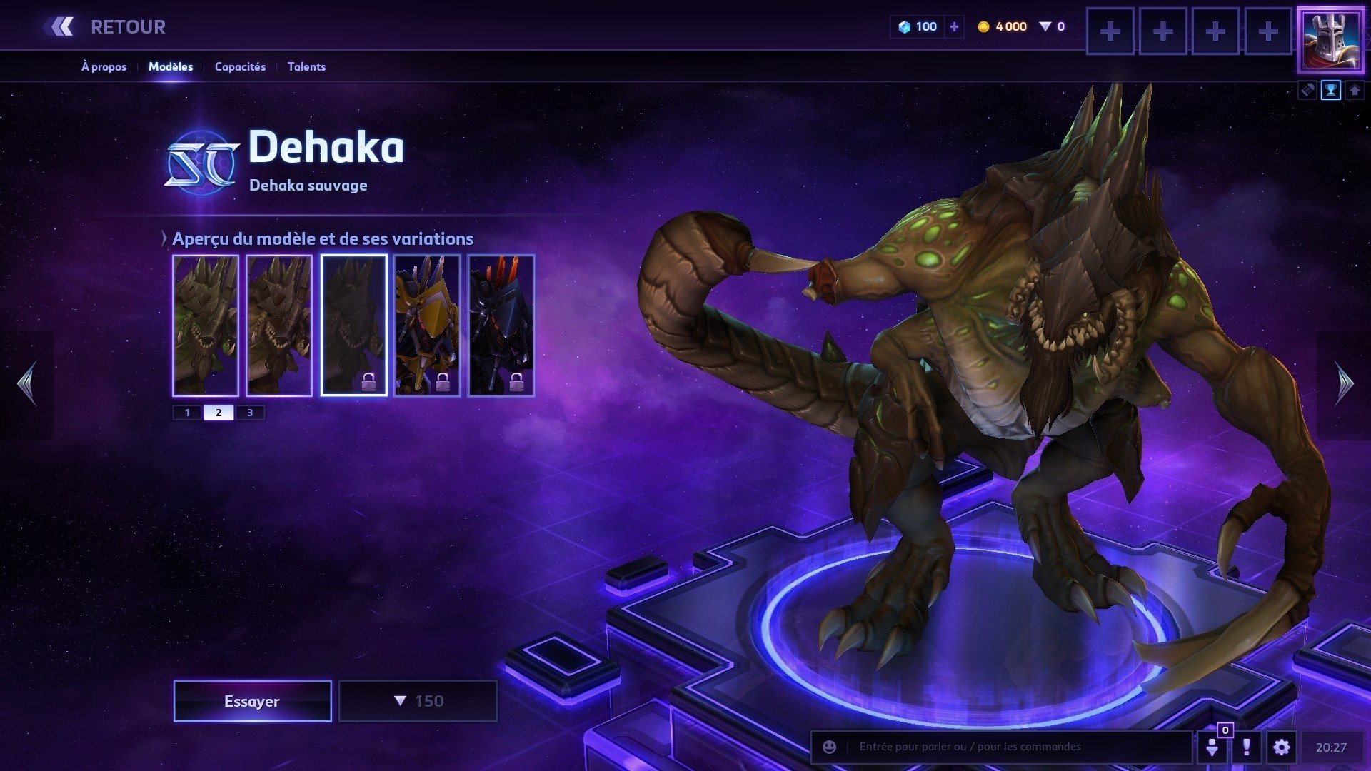 Dehaka - Skins - Guides Héros HOTS - Millenium