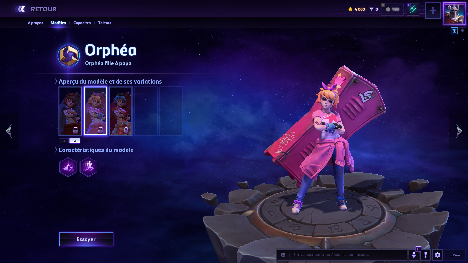 Orphéa - Skins - Guides Héros HOTS - Millenium